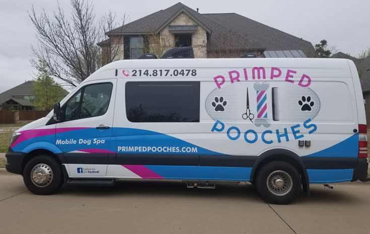 Primped Pooches Mobile Dog Spa - Talk Of Allen